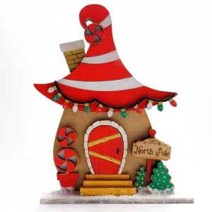 That's Crafty! Surfaces MDF Upright - North Pole Cottage | Thats Crafty